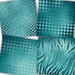 Teal Digital Paper: "teal Foil Patterns" Turquoise Digital Paper, Teal ...