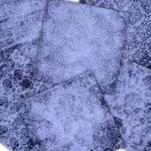 Distressed Damasks, Blue Grunge Digital Papers, Distressed Digital ...