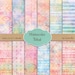 Watercolor Digital Paper "watercolor Tribal" Pastel Tribal Papers With ...