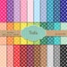 Trellis Digital Paper Pack: "rainbow Trellis" Digital Paper Bundle ...