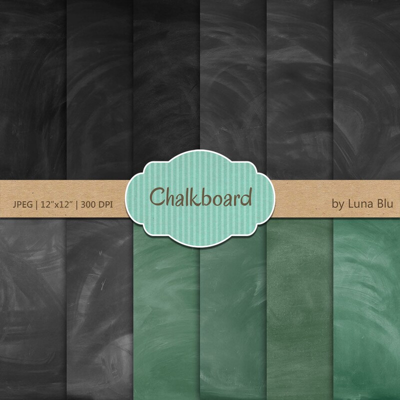 Chalkboard Digital - Etsy