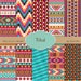 Tribal Digital Paper: colorful Tribal Patterns - Etsy