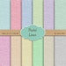 Linen Digital Paper: "pastel Linen" Pastel Digital Paper, Linen ...