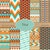 Tribal Wood Digital Paper: " Tribal Wood Backgrounds", Tribal Digital ...