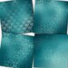 Teal Digital Paper: teal Foil Patterns Turquoise - Etsy