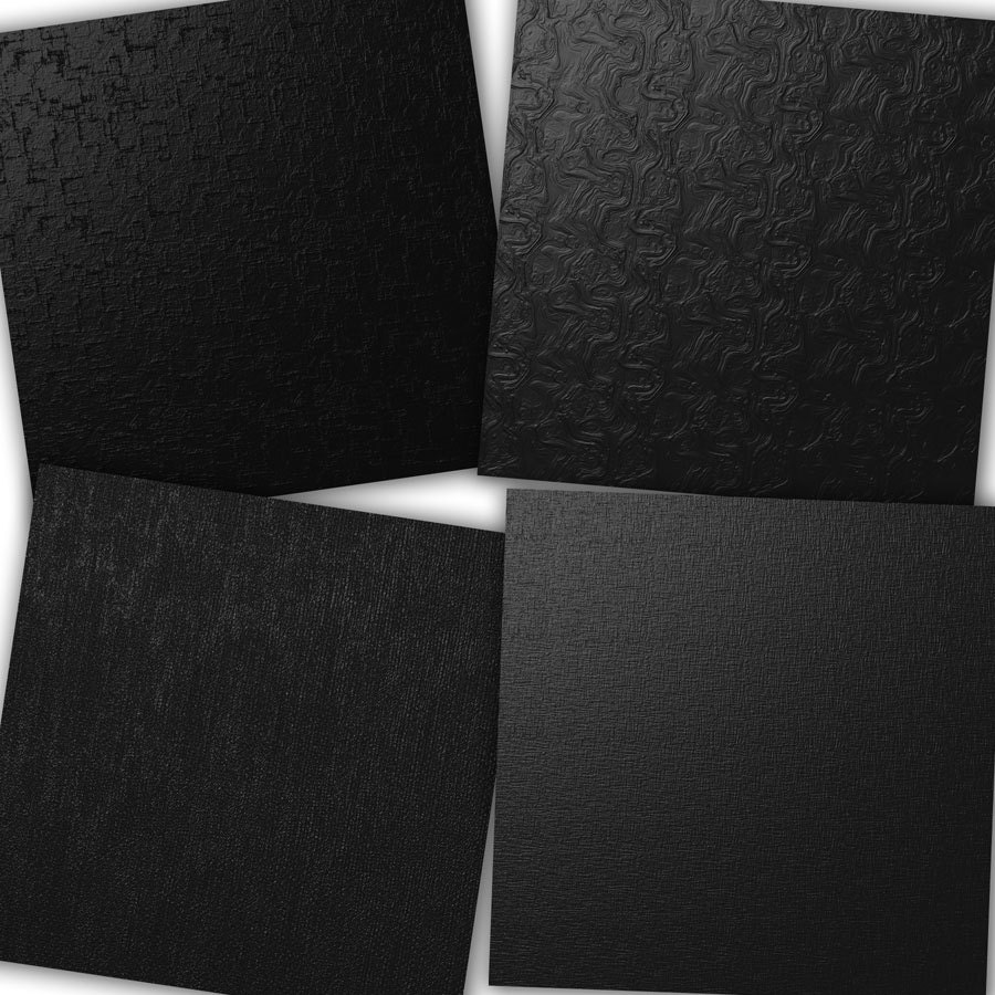 Textured Digital Paper: black Textures Black - Etsy