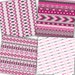 Tribal Digital Paper: " Tribal Patterns" Pink and Grey, With Triangles ...