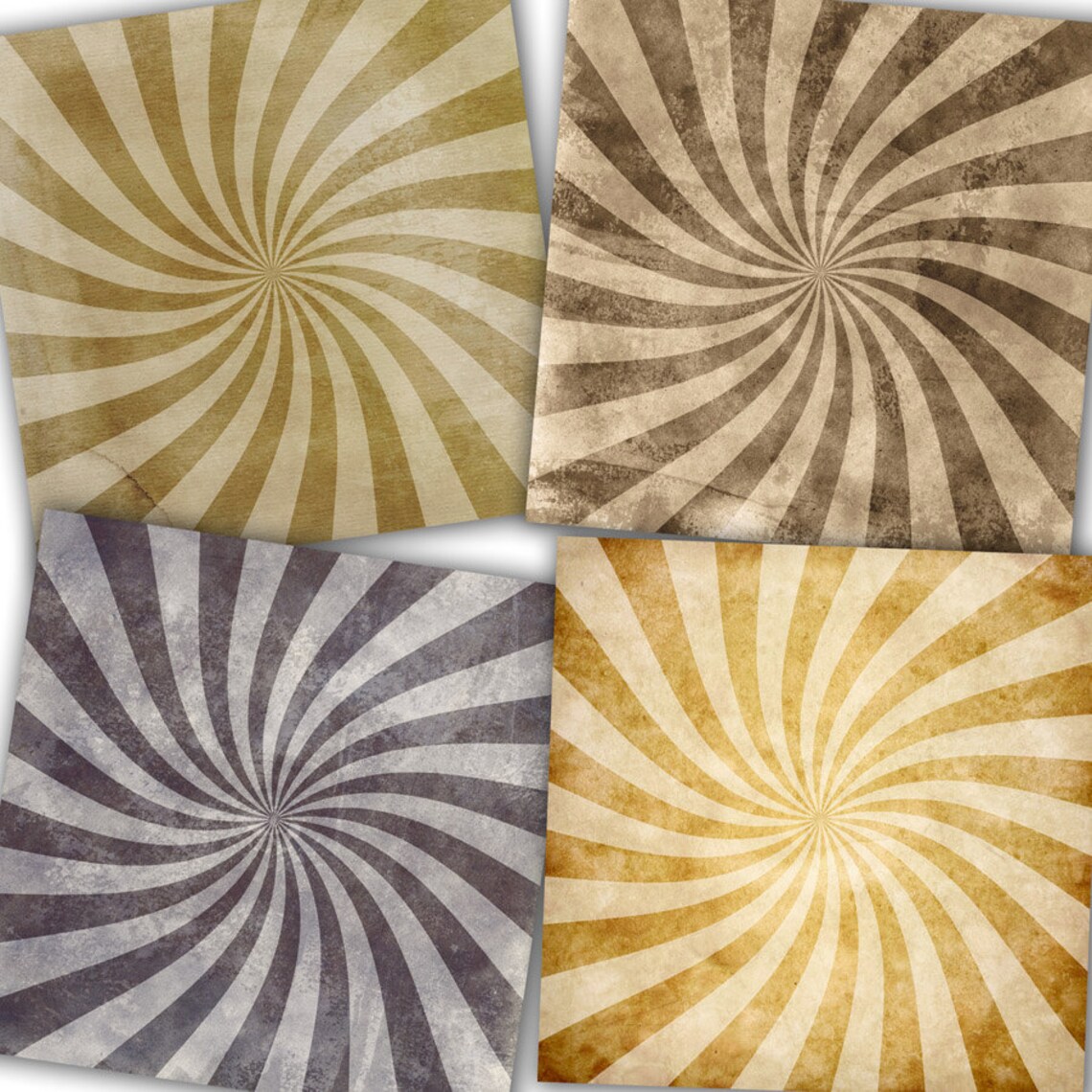 Starburst Digital Paper: grunge Starburst Grunge - Etsy