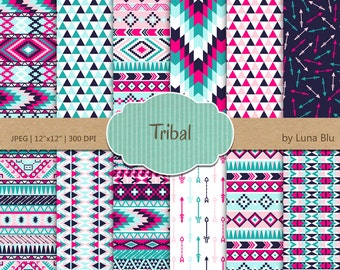 Tribal Aztec Pattern | Etsy