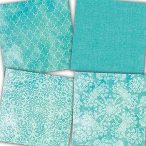 Textured Digital Paper: "turquoise Textures", Turquoise Digital Paper ...