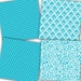 Papier numérique bleu: Scuba Blue Pantone printemps couleurs 2015, bleu ...