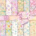 Diamonds Digital Paper "pastel Diamond Patterns" Seamless Digital Paper ...
