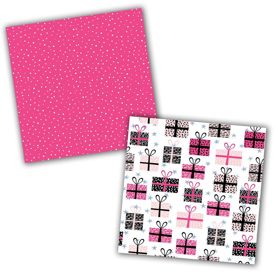 Christmas digital paper pack modern xmas backgrounds digital | Etsy