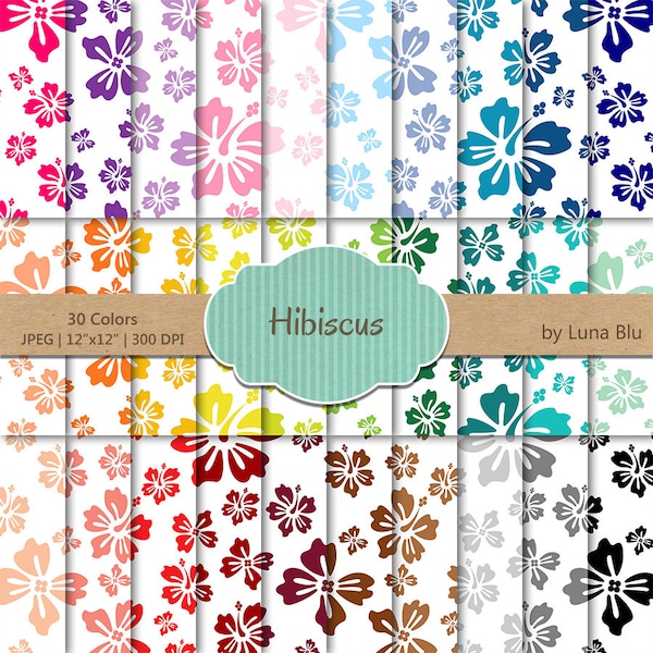 Hibiscus Digital - Etsy