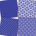 Navy Digital Paper: "navy Blue Patterns " Ultramarine, Royal, Midnight ...