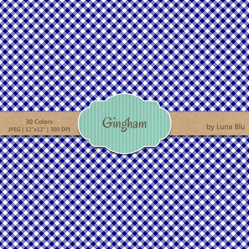 Gingham Digital Paper Pack: rainbow Gingham | Etsy