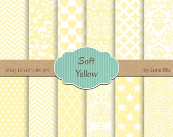 Moroccan Digital Paper: YELLOW Moroccan (Instant Download) - Etsy