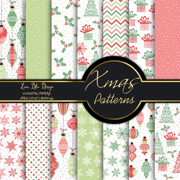Christmas Paper - Etsy