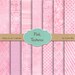 Textured Digital Paper: pink Textures Pink Digital Paper, Pink ...