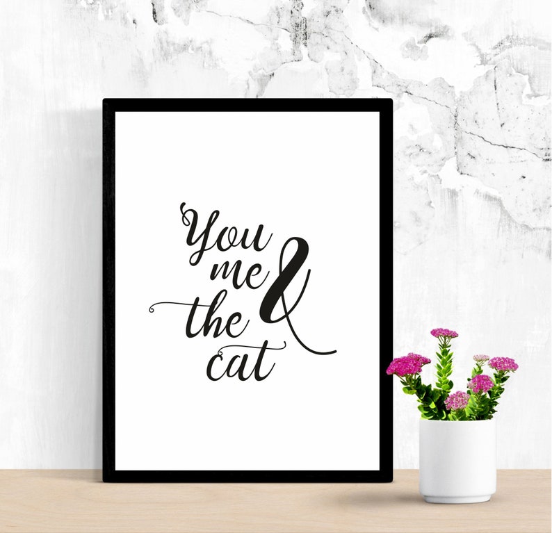 Printable Wall Decor Printable Cat Wall Art Instant Etsy printable-wall-decor-printable-cat-wall-art-instant-etsy