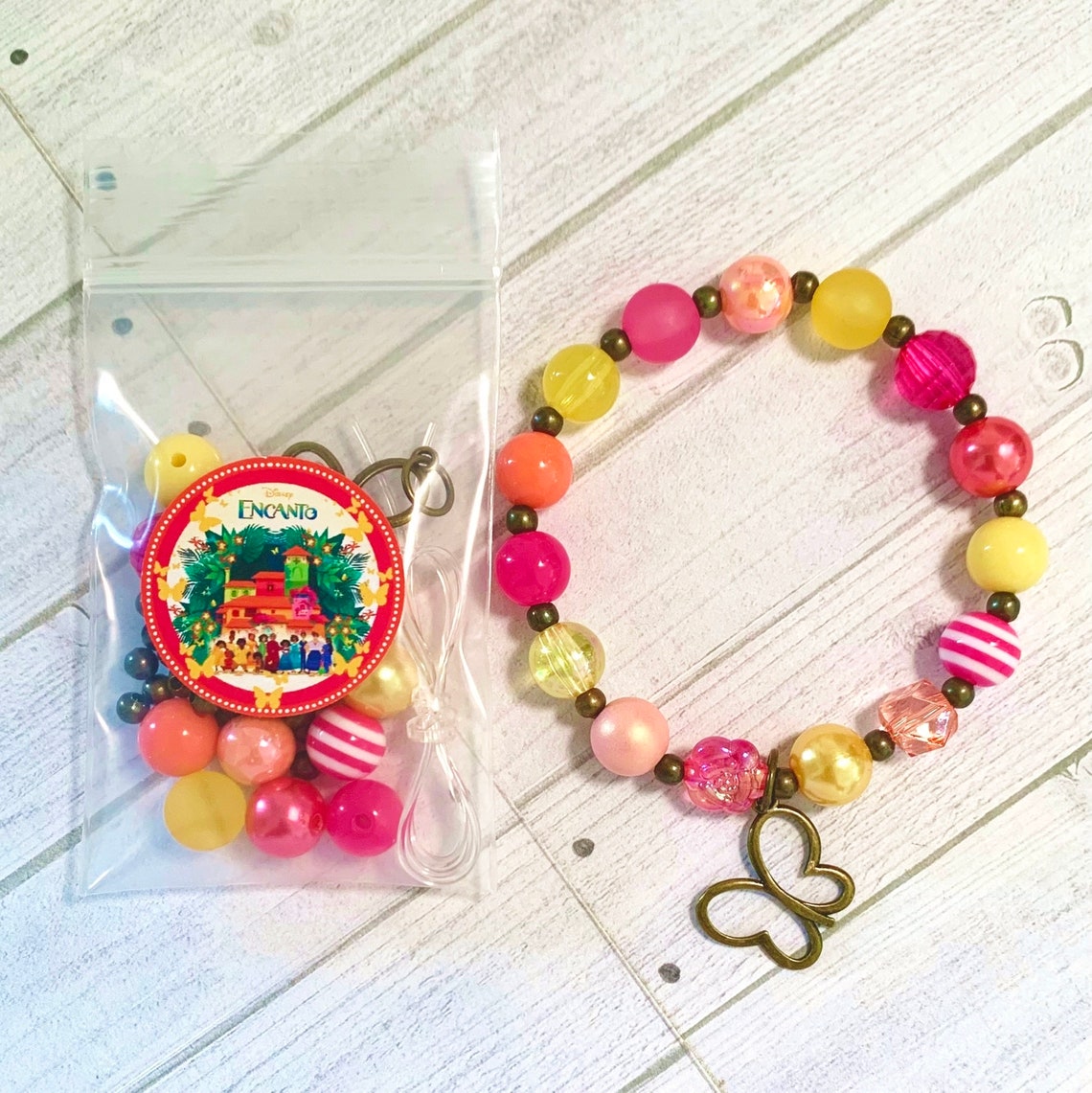 Encanto Mirabel DIY Charm Bracelet Birthday or Slumber Party - Etsy