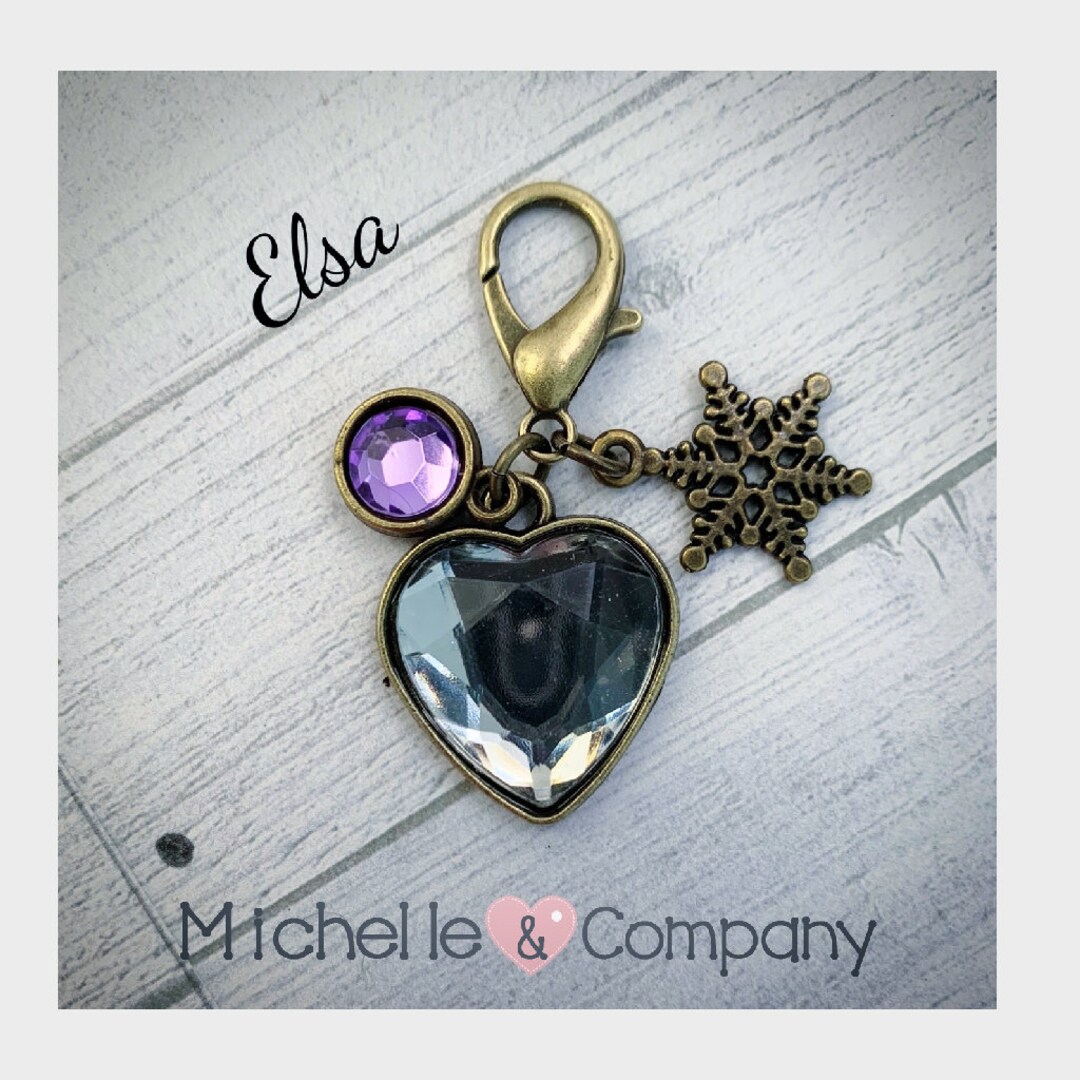 Elsa Frozen Zipper Pull Backpack Charms Elsa Party Favors Princess ...