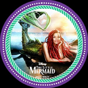 Ariel Necklace Party Favors DIY Ariel Birthday Party Activity Little ...