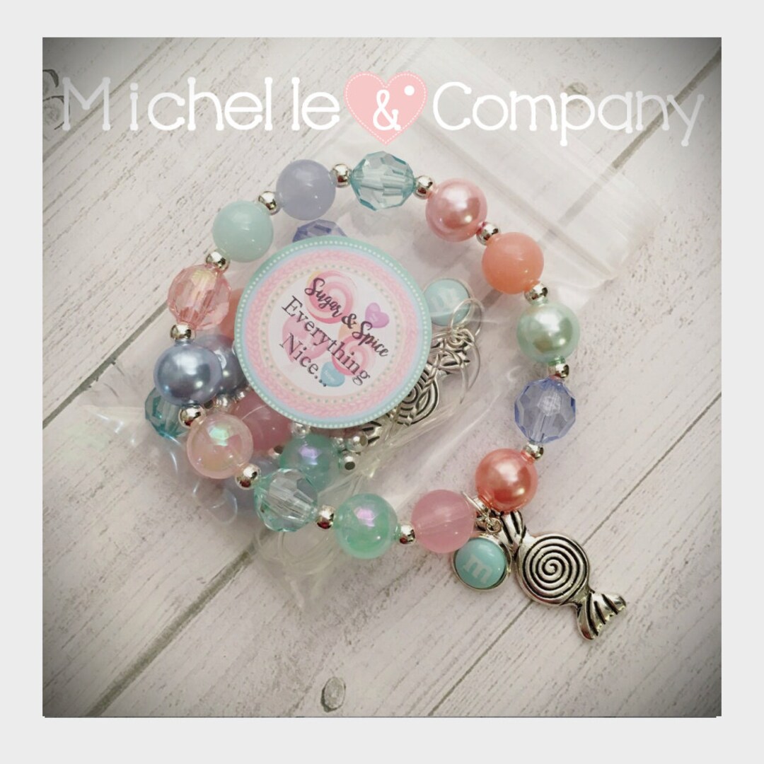 Candy Land DIY Charm Bracelet Birthday or Slumber Party Activity DIY ...