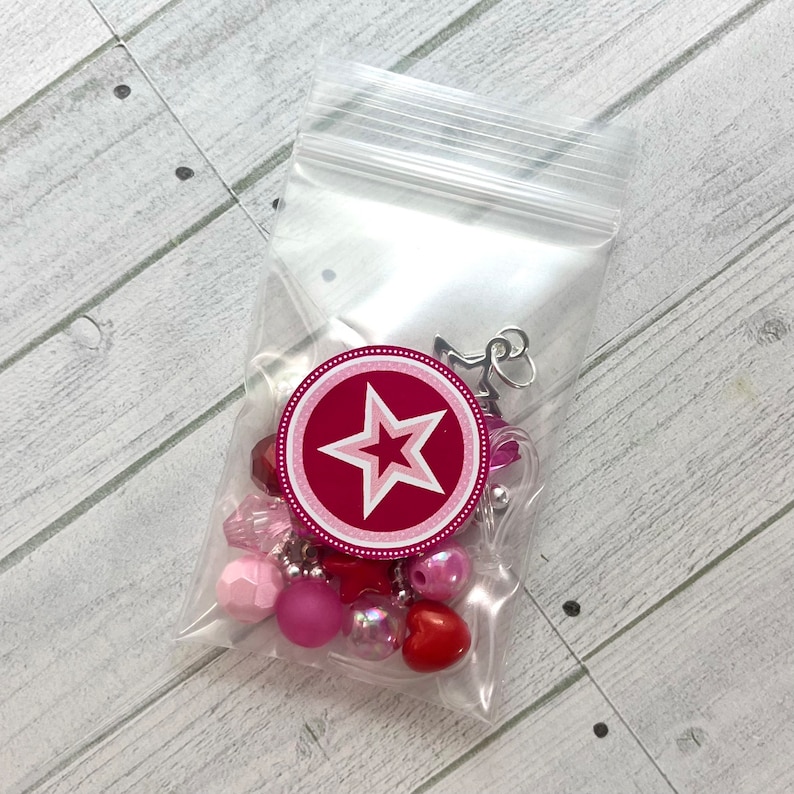 American DIY Star Charm Bracelet Birthday or Slumber Party Favor ...