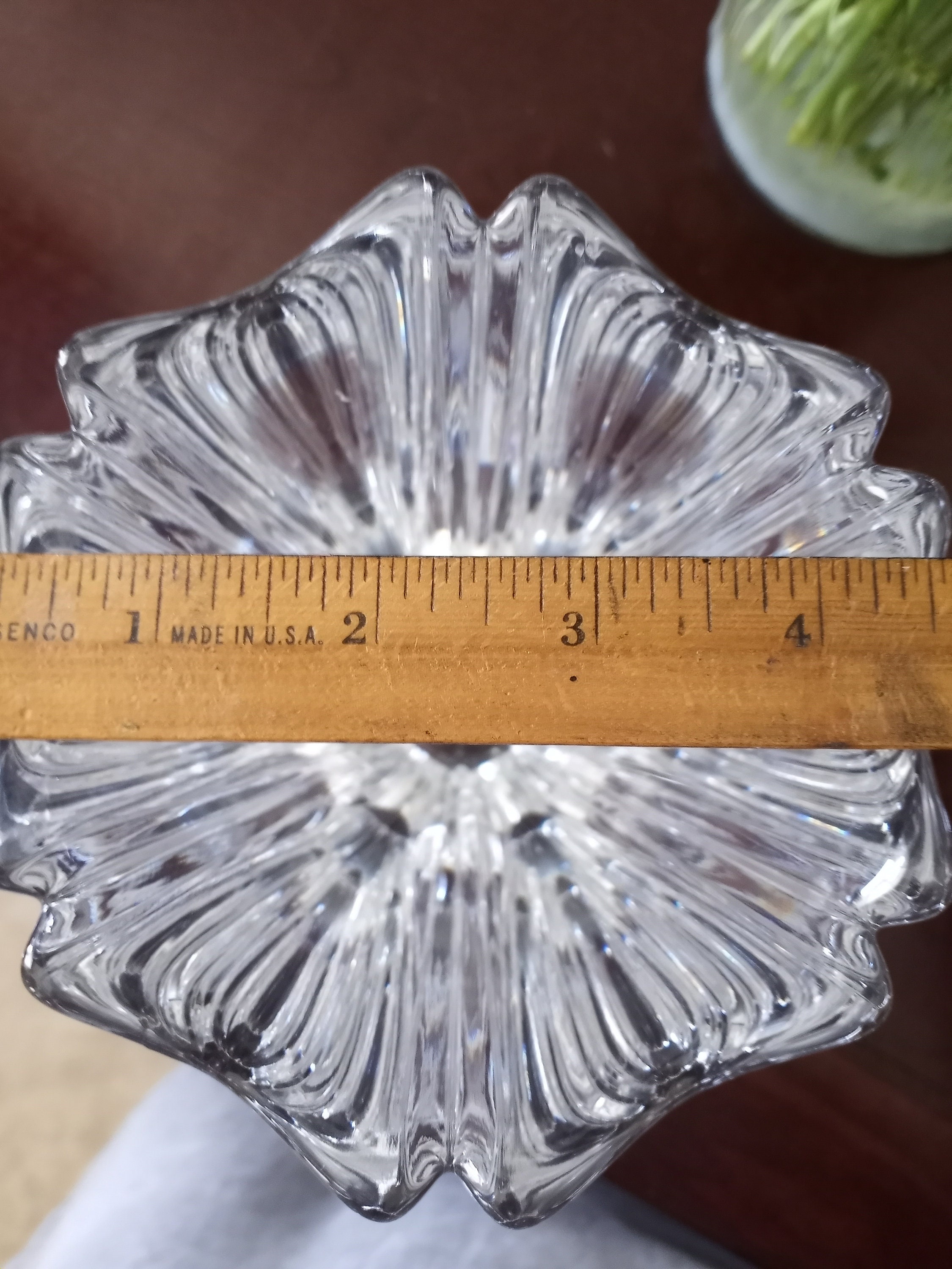 Orrefors "corona" Pattern Crystal Vase - Signed and Numbered - Approx ...