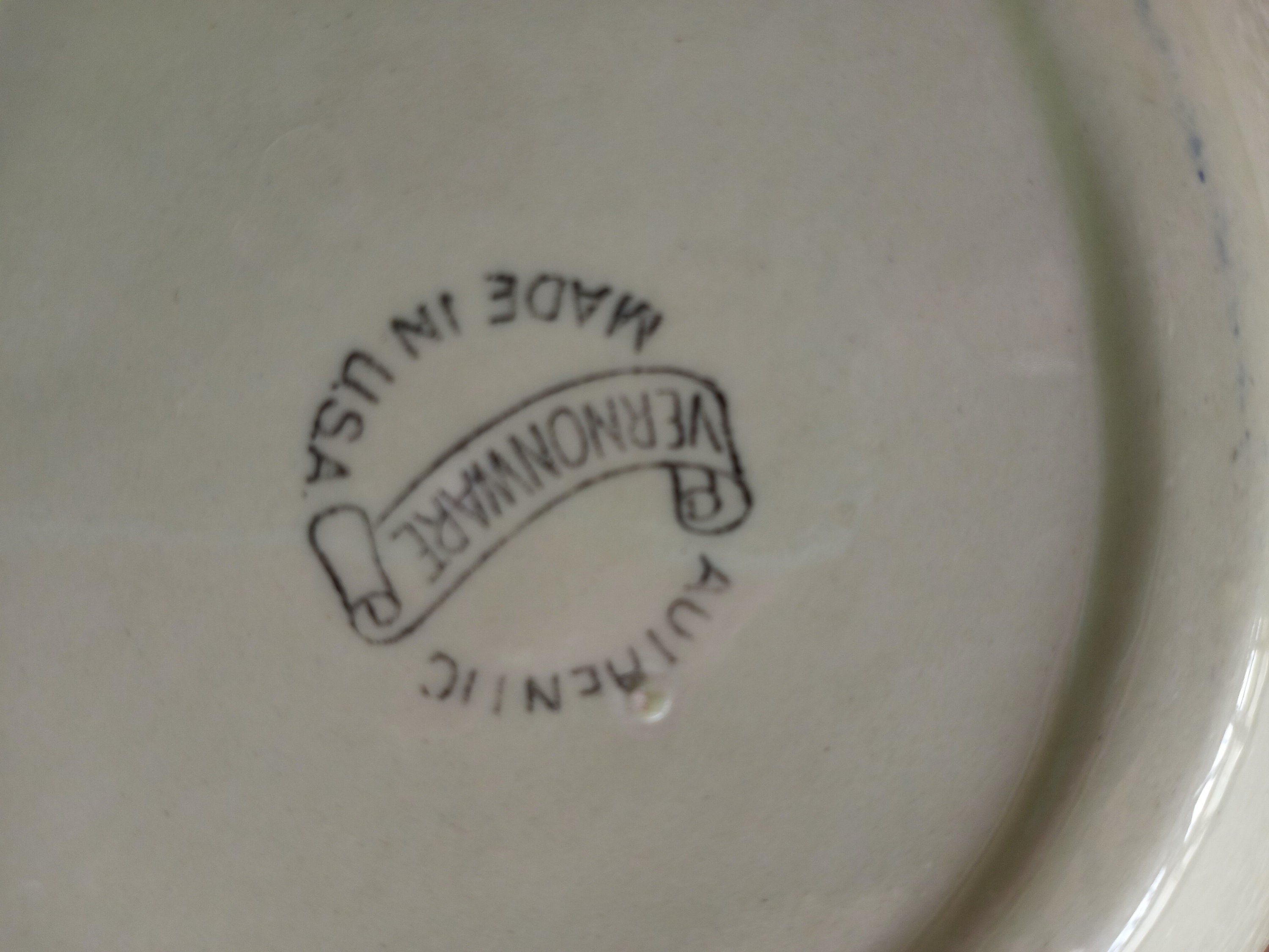 Vernon Ware Vintage raffia Pattern Divided Dish - Etsy