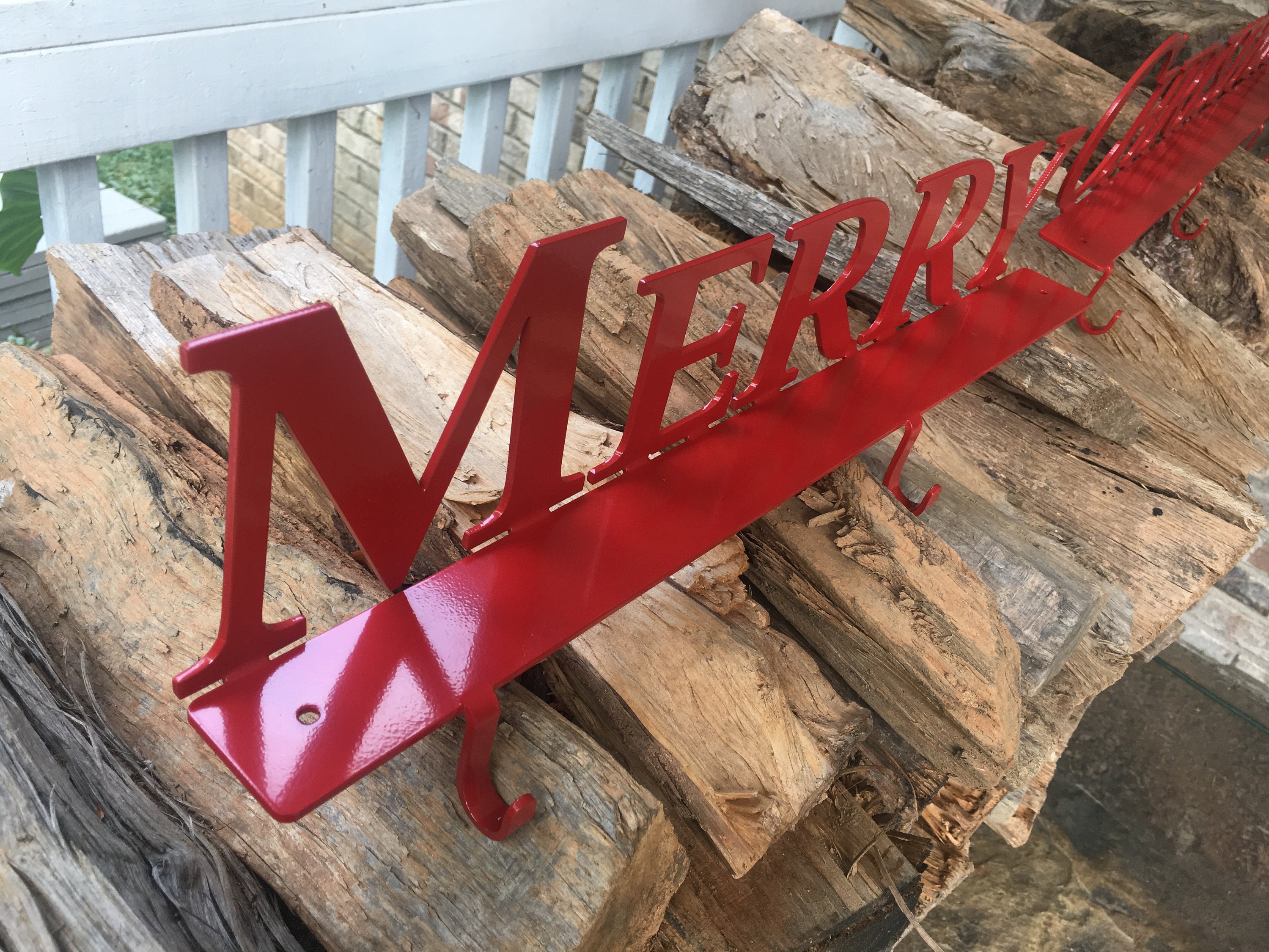 Stocking Holder, Stocking Hanger, Merry Christmas, Christmas Stocking ...
