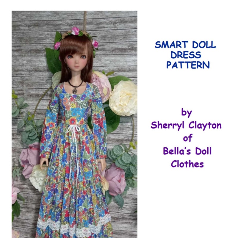 Smart Doll Dress Pattern - Etsy