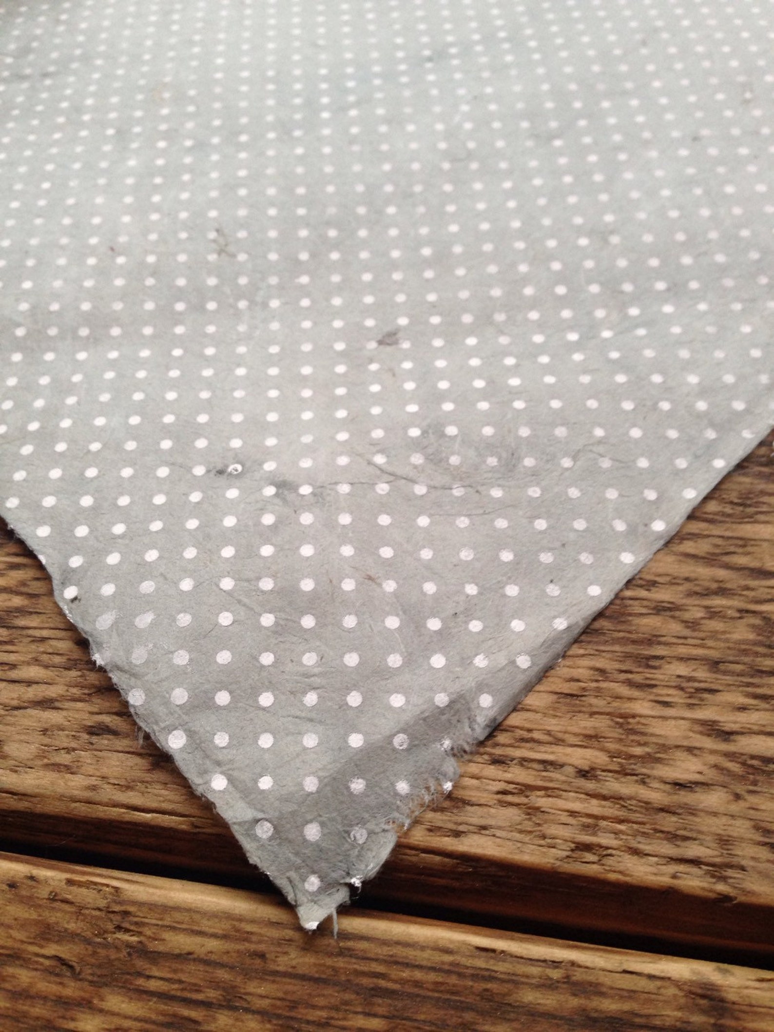 Polka Dot Wrapping Paper Handmade Paper Gift Wrap Duck Egg - Etsy