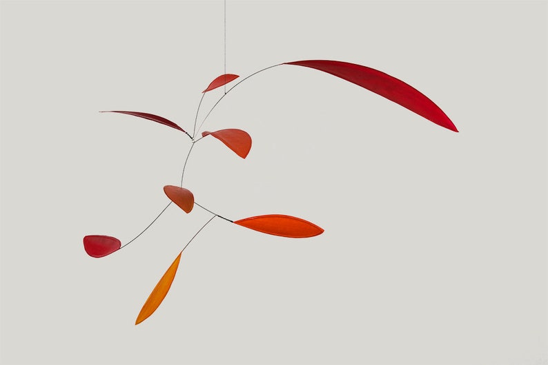 Mobilé little Red Leaf - Etsy