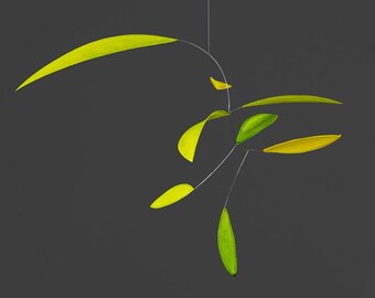Green Apple Tree Leaf Mobile by Moon Lily Mobiles - Etsy