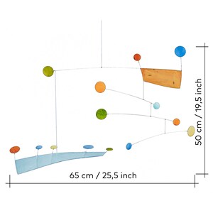 Handmade Modern Art Design Mobile for Kids and Adults, Hanging ...