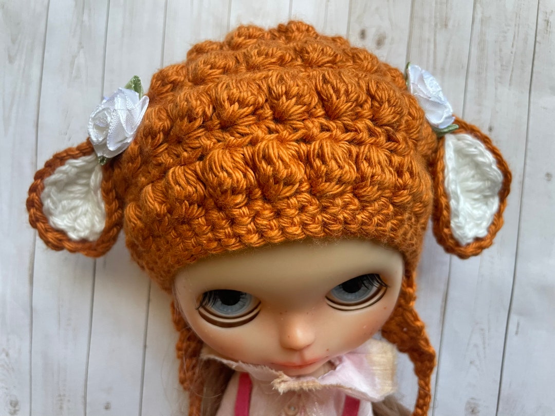Blythe Beanie | Little Lamb Hat | Blythe Crochet Hat | Blythe Lamb Hat ...