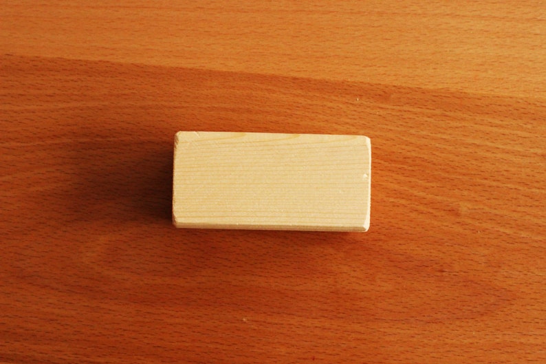 30 Rectangular wood blocks wood building blocks all natural | Etsy