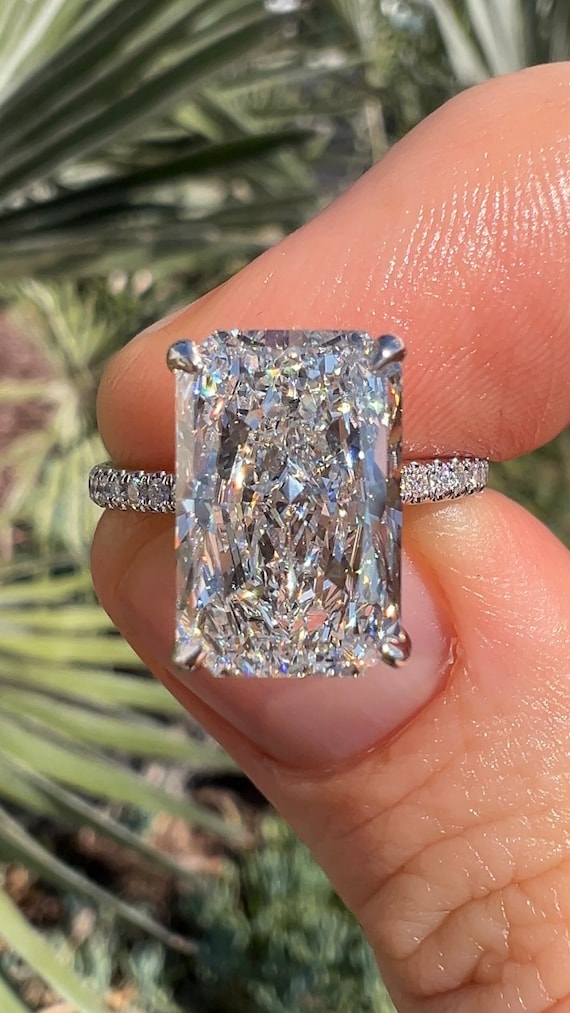 5 carat radiant diamond store