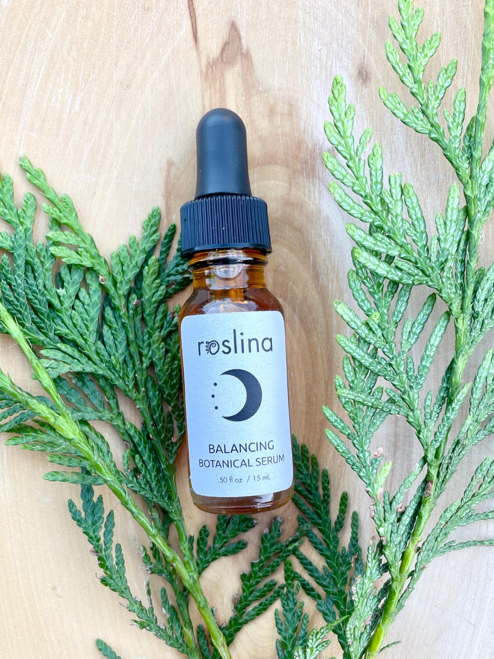 Oily Skin Night Balancing Botanical Serum Organic Facial Serum ...