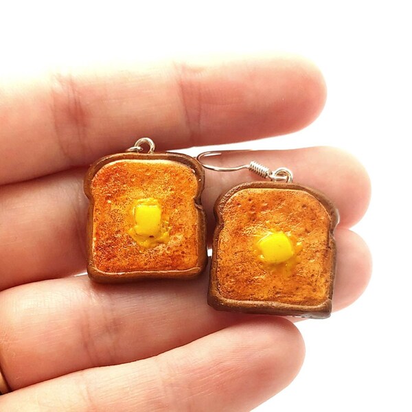 Toast Earrings - Etsy