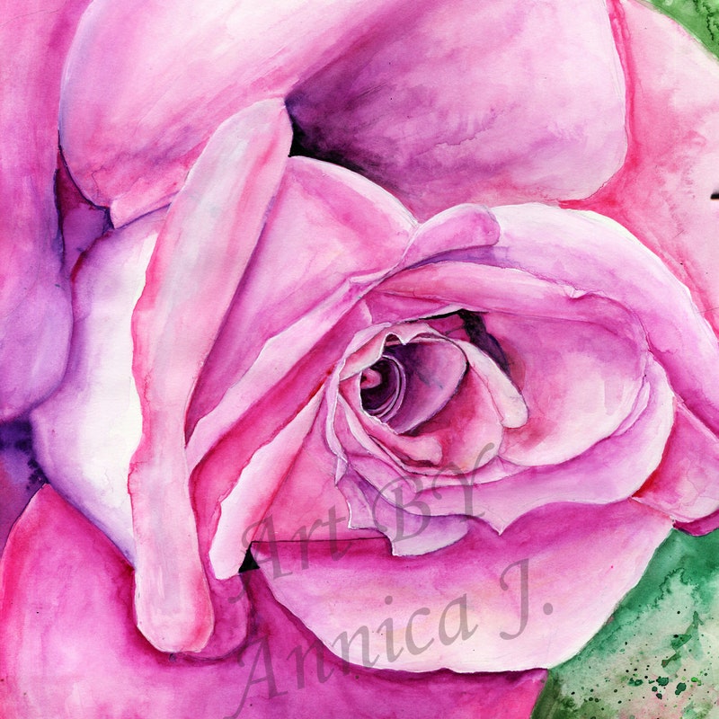 Rose Art Prints - Etsy