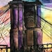 Watercolor Sunset Bridge Watercolor Sunset Painting Bridge - Etsy