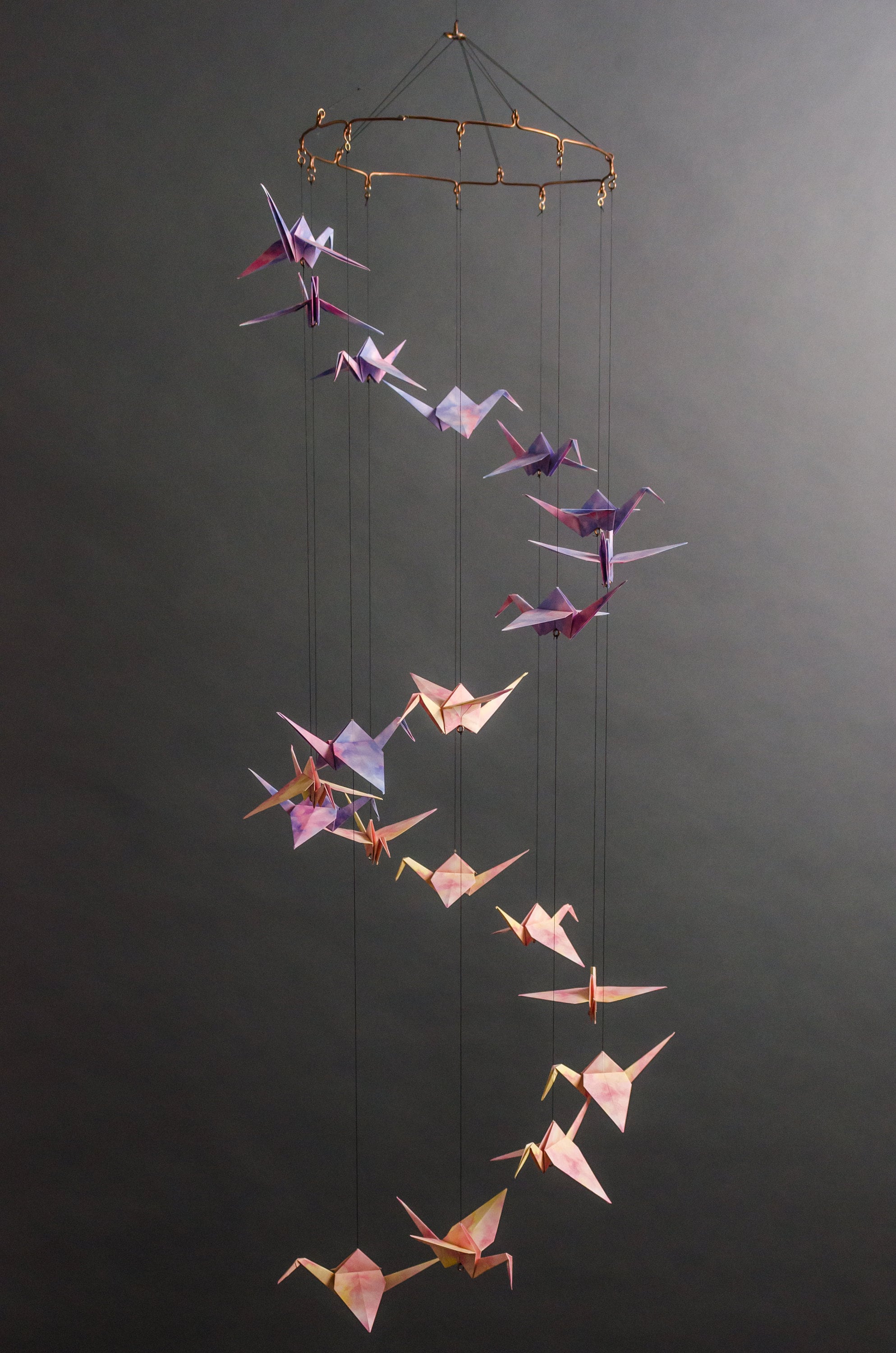 Origami Crane Mobile I Made This Origami Crane Mobile For A Special