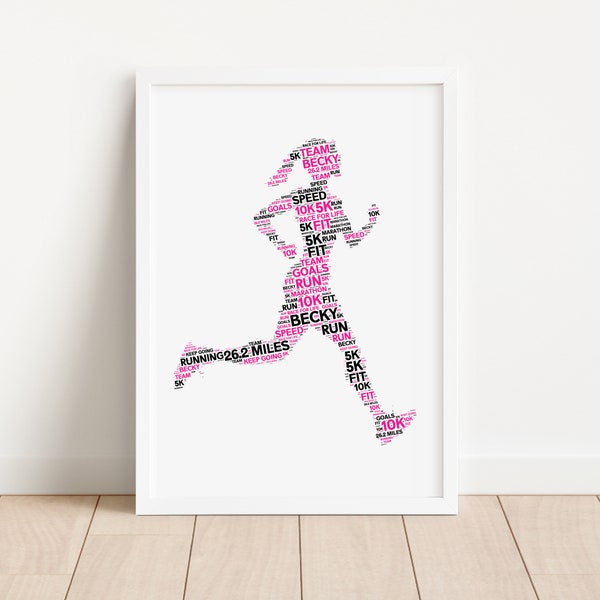 Running Art - Etsy