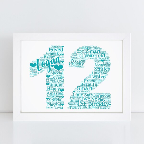 12th Birthday - Etsy