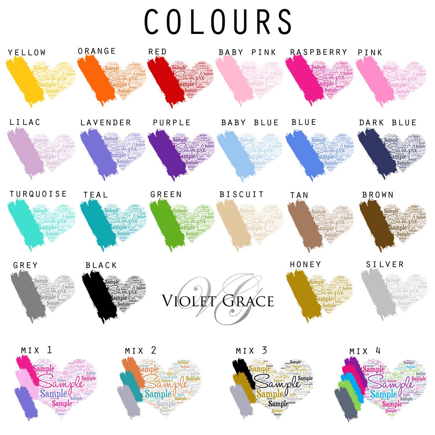 Personalised 30th Print - Custom Word Wall Art - Birthday Gifts - for ...