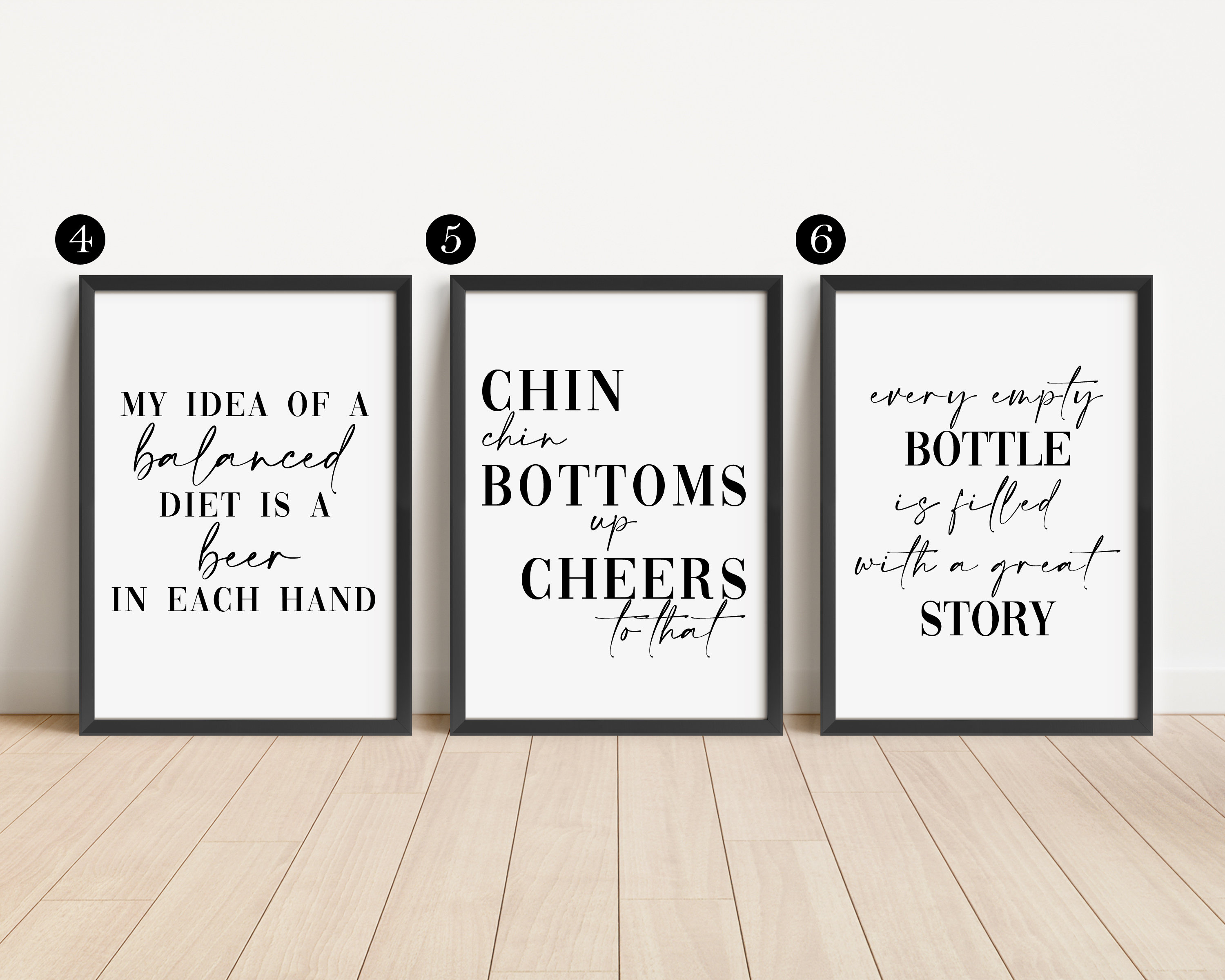 Home Bar Prints, Bar Wall Art Prints, Unframed Home Bar Poster, Bar ...