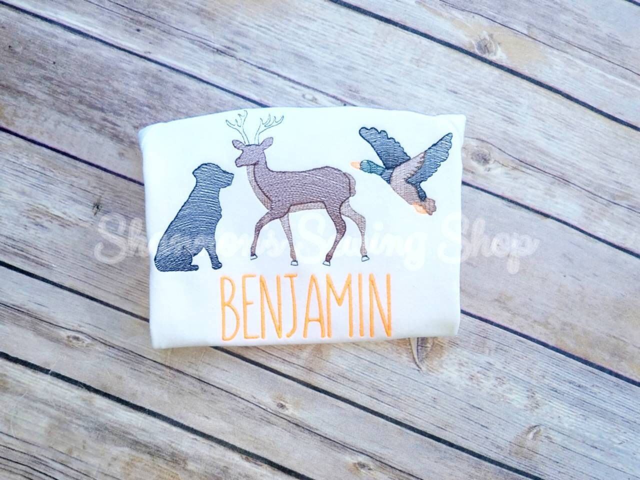 Embroidered Hunting Shirt Boys Hunting Shirt Custom - Etsy
